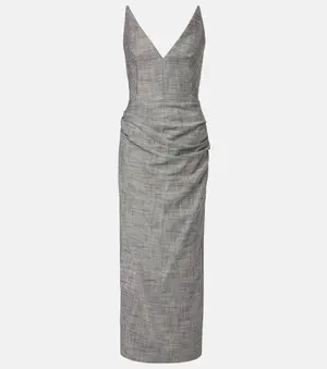 Maticevski Saucy Minx Cotton Midi Dress