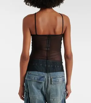 Rick Owens Semi-sheer Top - Black
