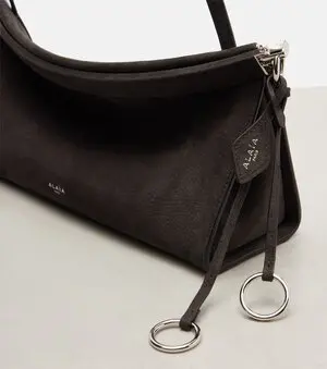 Alaïa Le Click East West Shoulder Bag - Grey