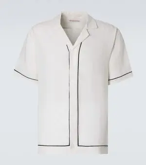Orlebar Brown Linen Shirt - White
