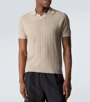 Fedeli Soul Linen And Cotton Polo Shirt
