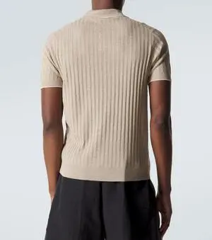 Fedeli Soul Linen And Cotton Polo Shirt