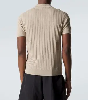 Fedeli Soul Linen And Cotton Polo Shirt