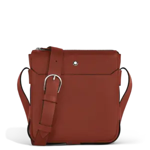 Montblanc Vertical Belt Messenger Bag - Red Oak