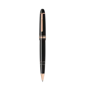 Montblanc Meisterstück Rose Goldcoated Classique Rollerball - Black