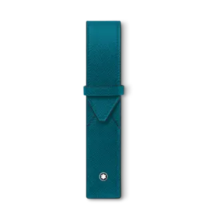 Montblanc Sartorial 1pen Pouch - Petrol Blue
