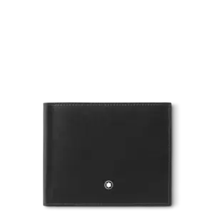 Montblanc Meisterstück Wallet 10cc With Coin Case - Black