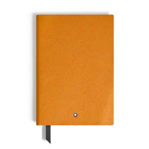 Montblanc Medium Notebook In Sartorial Leather, Lined Pages Saffron