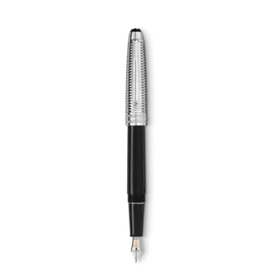 Montblanc Meisterstück Doué Geometry Classique Fountain Pen - Black
