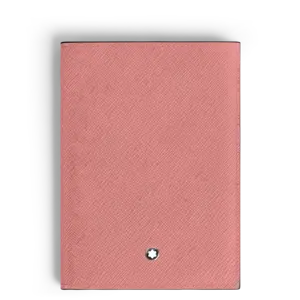 Montblanc Passport Holder In Sartorial - Blush