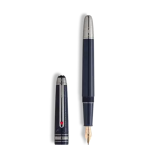 Montblanc Meisterstück Around The World In 80 Days Classique Fountain Pen - Dark Blue