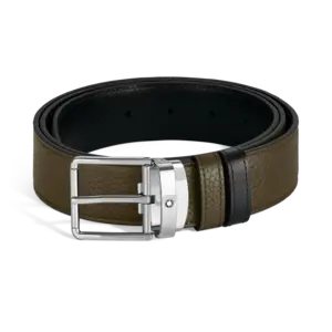 Montblanc Everyday Mm Reversible Belt - Black