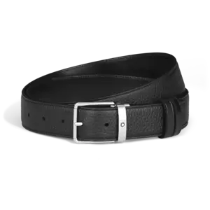 Montblanc Mm Reversible Belt - Black
