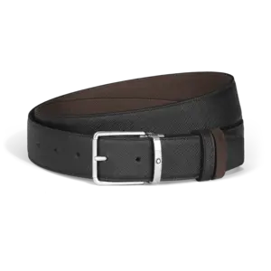 Montblanc Mm Reversible Belt - Black