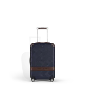 Montblanc My4810 Cabin Compact Trolley With Extreme 3.0 Maxi Pattern - Navy