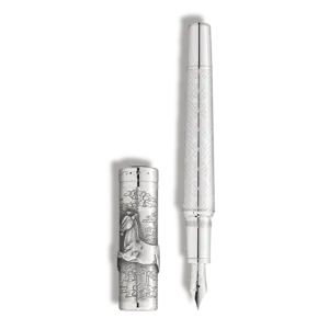 Montblanc The Legend Of Zodiacs The Horse Limited Edition 512 Fountain Pen - Silver