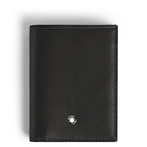 Montblanc Soft Mini Wallet 4cc - Black