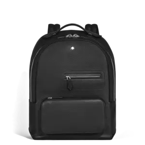 Montblanc Leather Backpack - Black