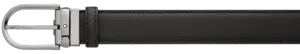 Montblanc Horseshoe Buckle Mm Belt - Black