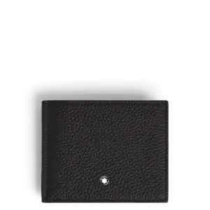 Montblanc Grain Wallet 4cc Coin Case - Black