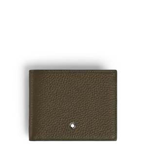 Montblanc Grain Wallet 4cc Coin Case - Khaki