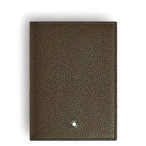 Montblanc Grain Passport Holder - Khaki