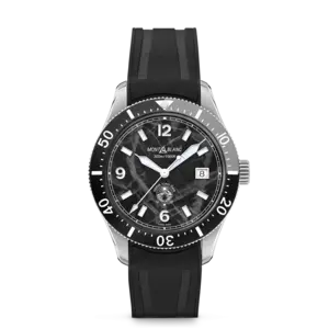 Montblanc Iced Sea Automatic Date Diver Watch - Black