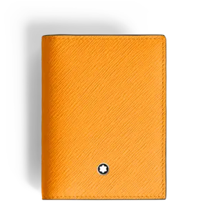 Montblanc Sartorial Card Holder 4cc - Saffron