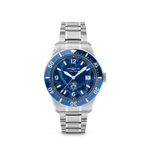Montblanc Iced Sea Automatic Date Diver Watch - Blue