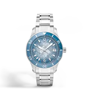 Montblanc Iced Sea Automatic Date 0 Oxygen - Light Blue