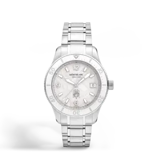 Montblanc Iced Sea Automatic Date Watch - White