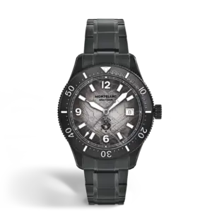 Montblanc Iced Sea Automatic Date 0 Oxygen Diver Watch - Black