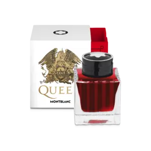 Montblanc Ink Bottle, Great Characters Homage To Queen, 50ml - Red