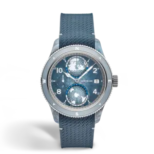 Montblanc 1858 Geosphere 0 Oxygen Mount Vinson Limited Edition Watch - Blue