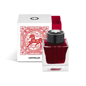 Montblanc Ink Bottle, The Legend Of Zodiacs, The Horse, 50ml - Red