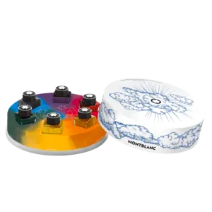 Montblanc Ink Bottles Set, Writers Edition Homage To Johann Wolfgang Von Goethe 6x30ml - Multicolor