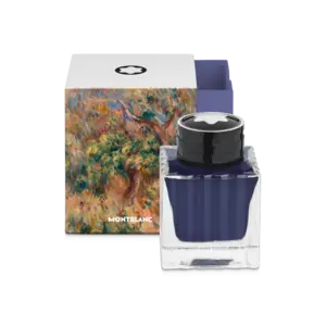Montblanc Ink Bottle, Masters Of Art Homage To Pierreauguste Renoir, Bleu Outremer 50ml - Blue