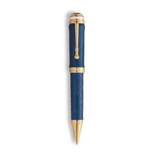 Montblanc Great Characters Homage To Queen Special Edition Ballpoint Pen - Blue