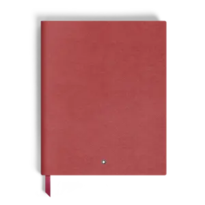 Montblanc Notebook Large, Saffiano Leather, Lined Pages - Red