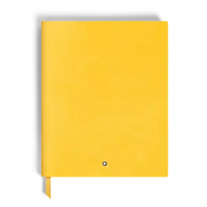 Montblanc Notebook Large, Saffiano Leather, Modena Lined Pages - Yellow
