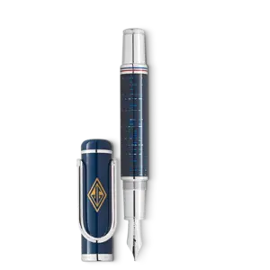 Montblanc Great Characters Homage To The Great Gatsby Special Edition Fountain Pen - Blue