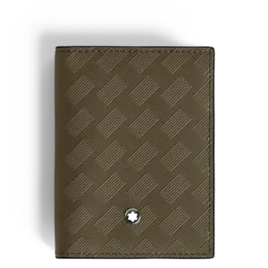 Montblanc Card Holder 4cc In Extreme - Khaki