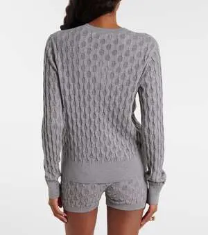 Dries Van Noten Merino Wool Cardigan
