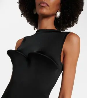 JEAN PAUL GAULTIER Jersey Maxi Dress