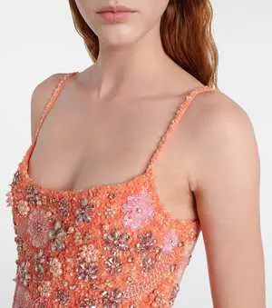 Rachel Gilbert Francesca Embellished Gown