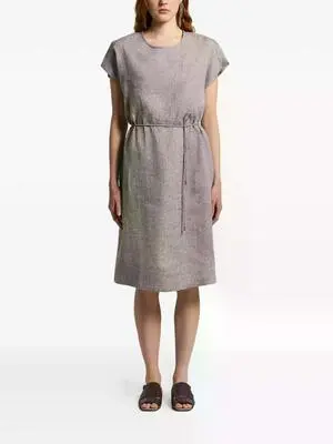 Peserico Tie-waist Dress - Neutrals