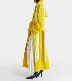 Alaïa Beaded Fringed Scarf