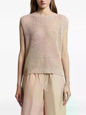 Peserico Open Knit Vest