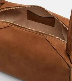 Alaïa Le Bouledogue Leather Shoulder Bag