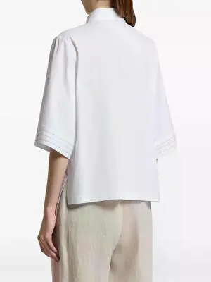 Peserico Stitching Short-sleeve Shirt